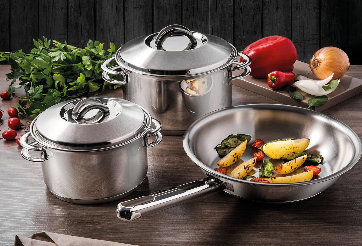 Solar 3pc. Cookware Set (w/ Frying Pan) – Tramontina PH